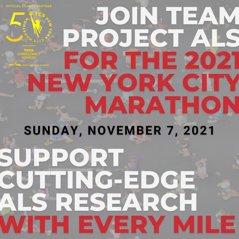 JOIN TEAM PROJECT ALS FOR THE 2021 TCS NYC MARATHON - Project ALS